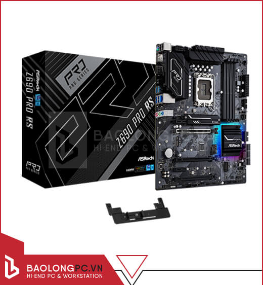 Mainboard ASrock Z690 Pro RS (INTELZ690/SOCKET1700/ATX/4 KHE RAM/DDR4)