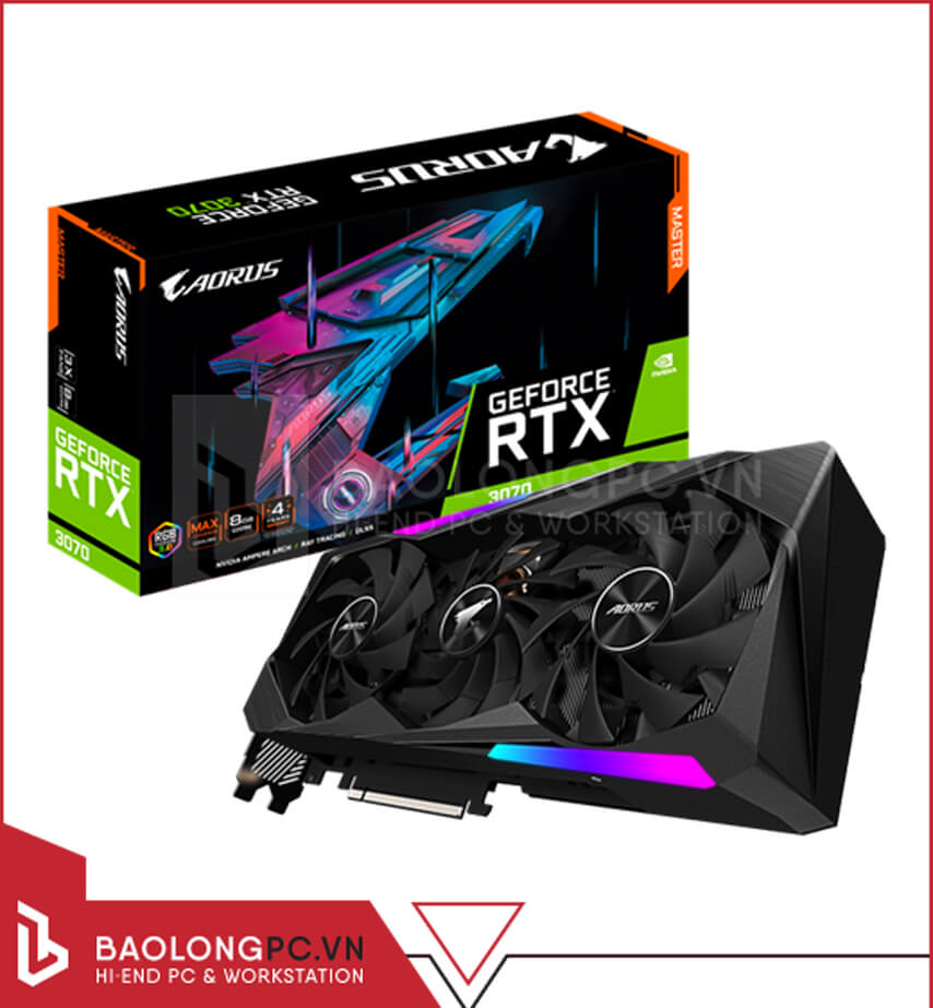 VGA Gigabyte RTX 3070 Aorus Master 8GB